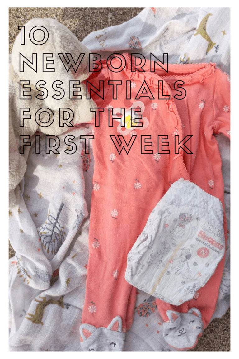 10 Newborn Essentials For The First Week - Simple Living On The Homestead